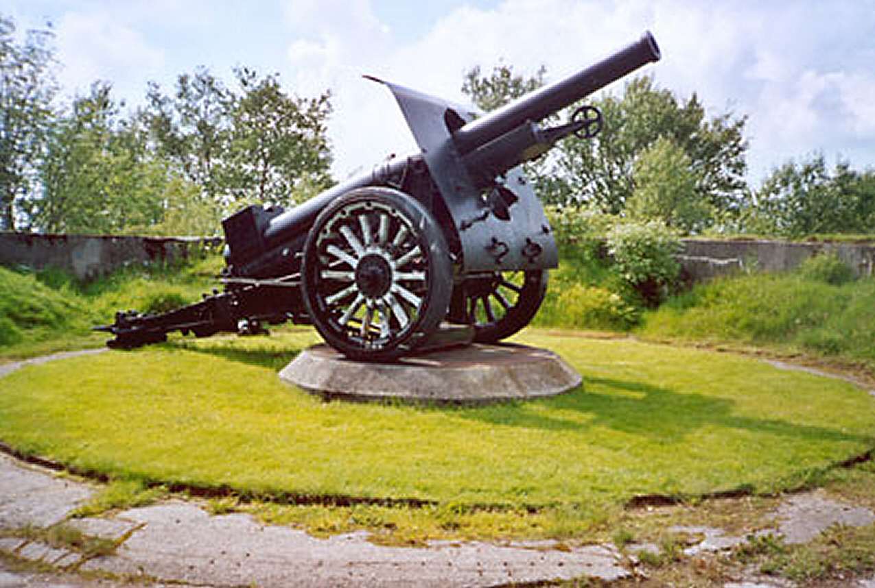 This gun is in recoil position